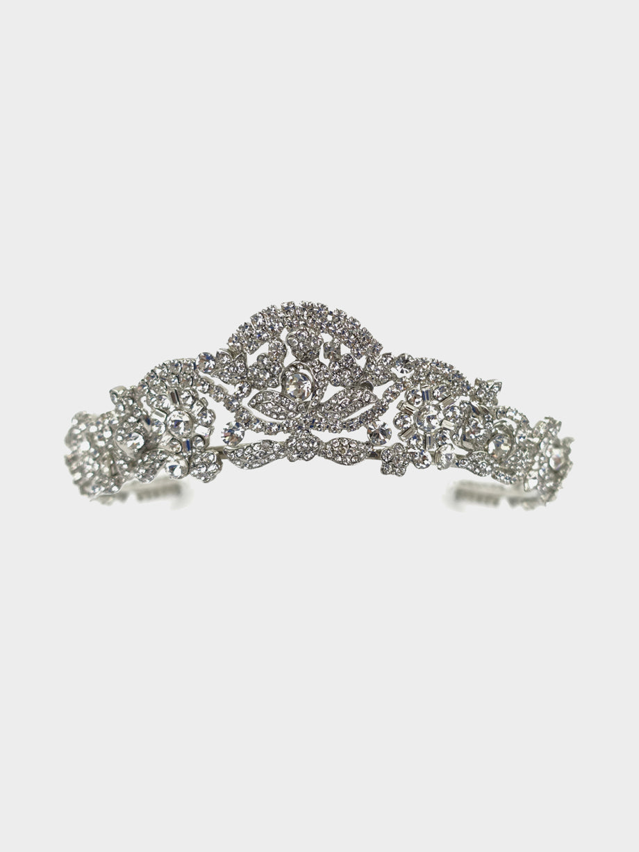 Ivory & Co art deco crystal tiara – Style Vault